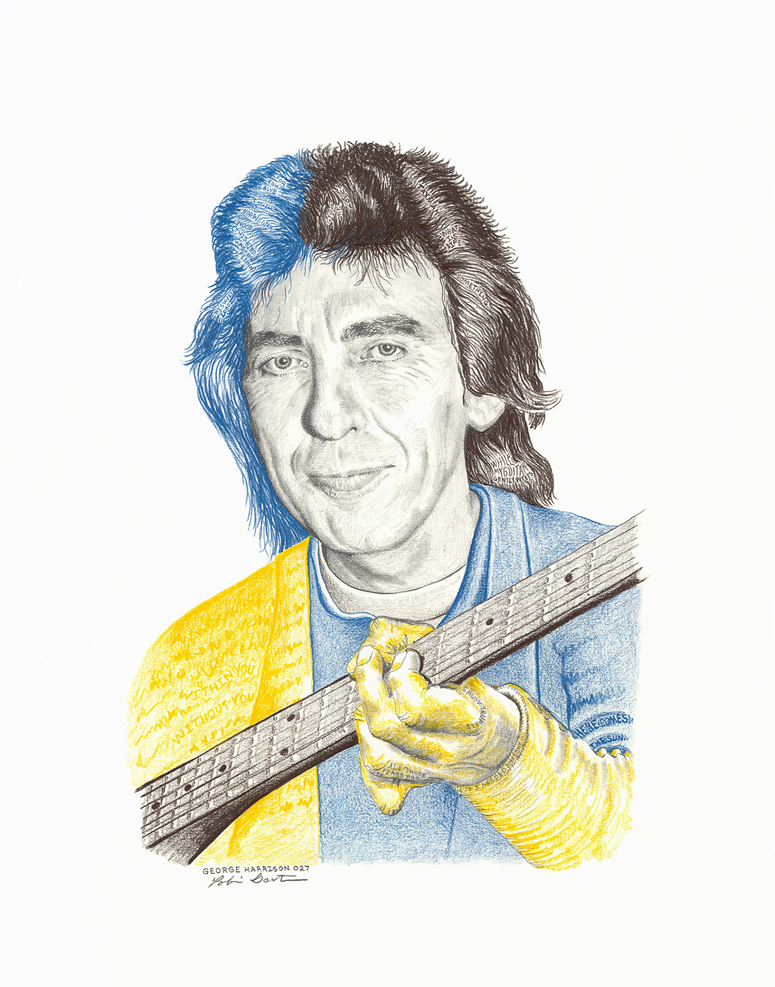 George Harrison 027 | Look Closer Illustrations